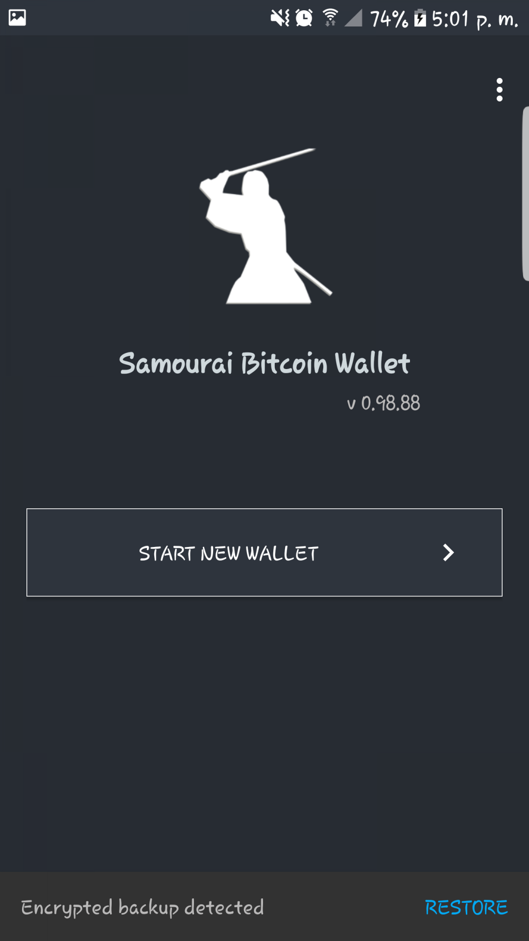 Tutorial: Samourai Wallet, una cartera de bitcoins personalizable