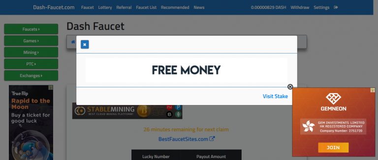 ¿Qué es un faucet de bitcoin y otras criptomonedas?
