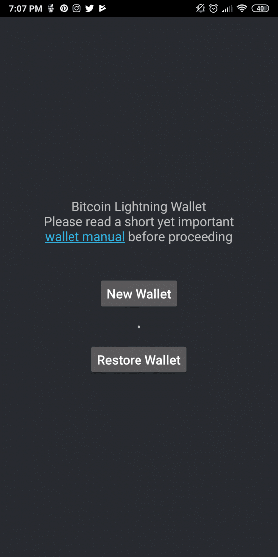 Lightning Wallet: micropagos de bitcoin en una cartera sin custodios
