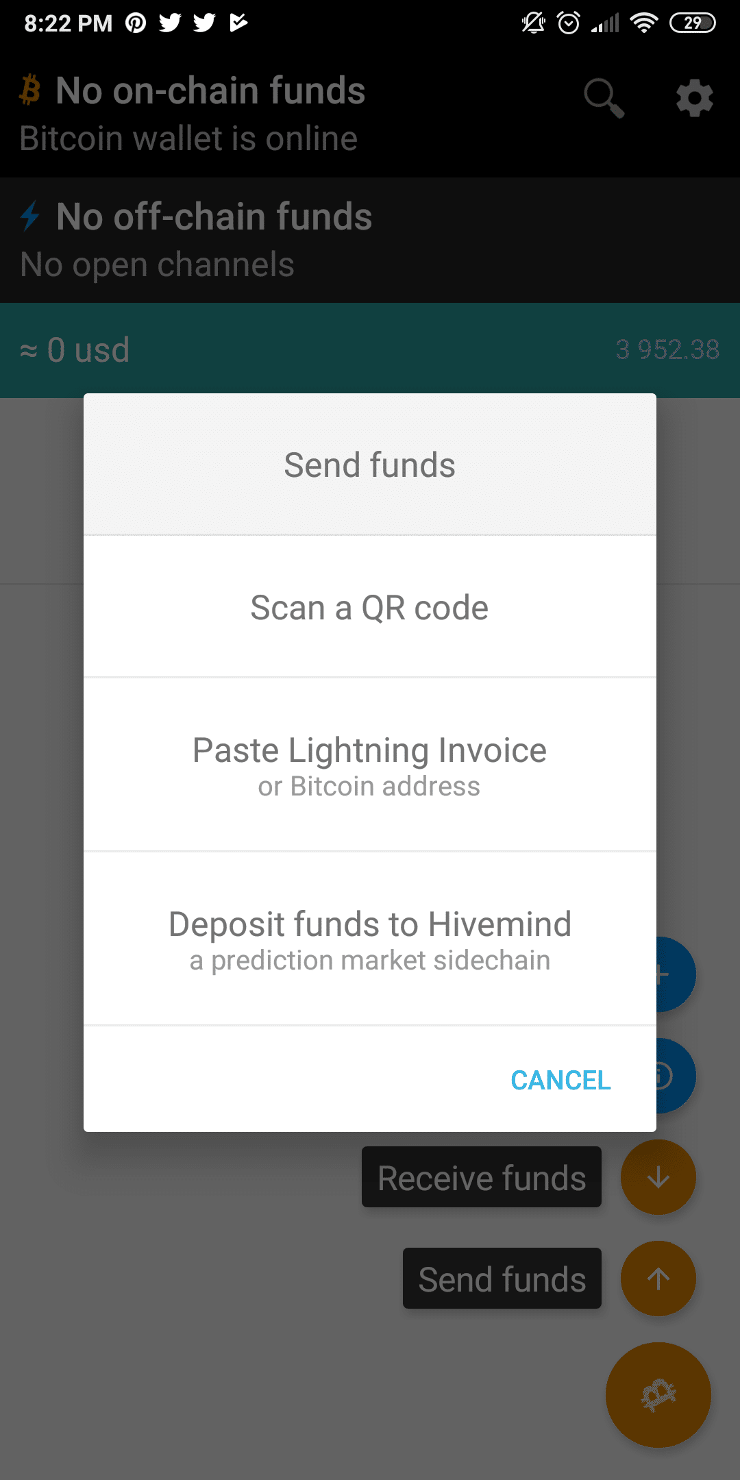 Lightning Wallet: micropagos de bitcoin en una cartera sin custodios