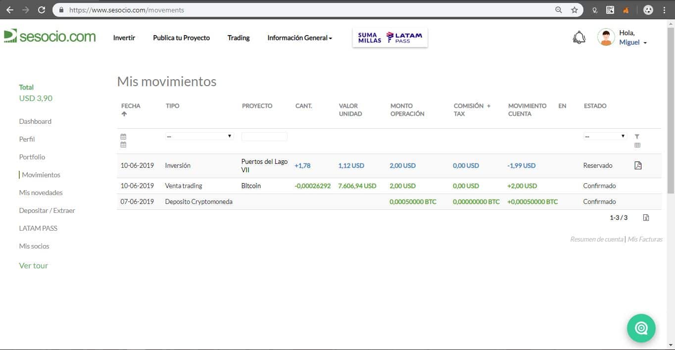 SeSocio: realiza inversiones alternativas usando tus criptomonedas