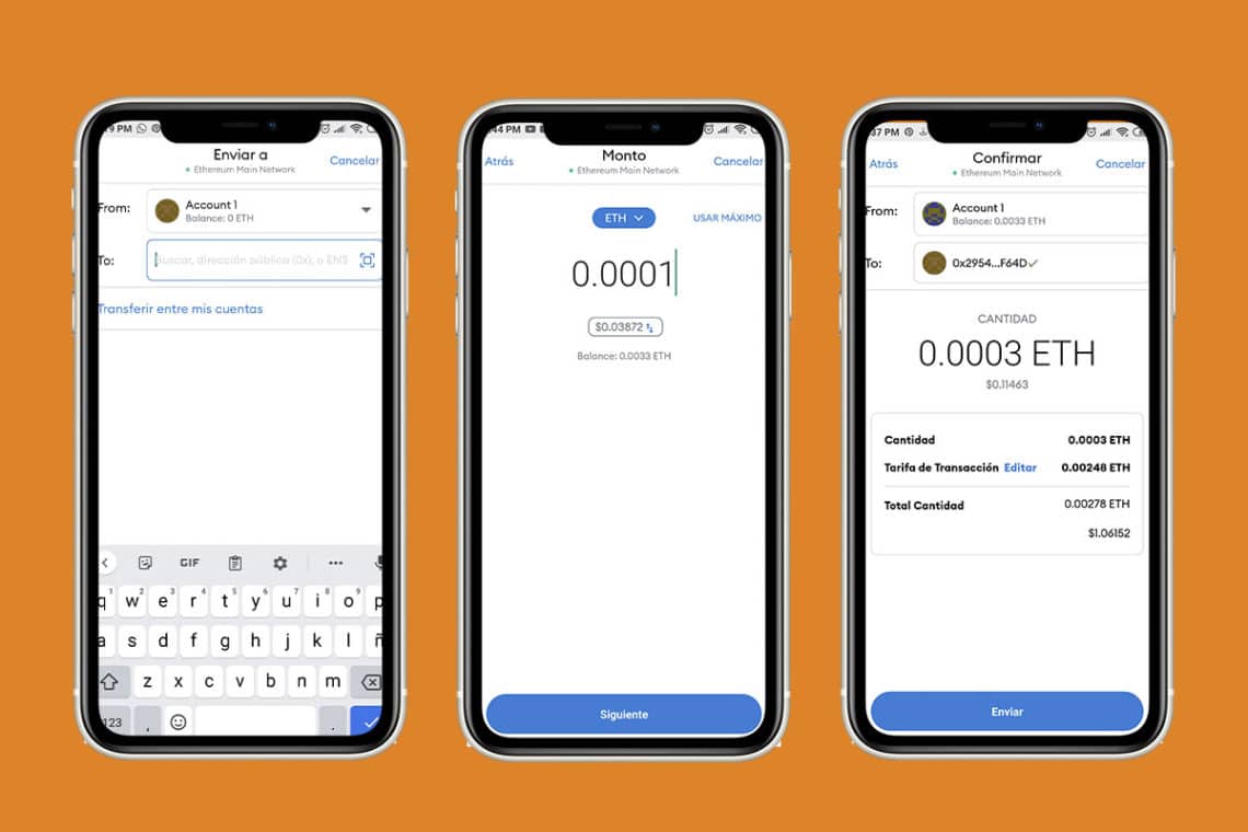 Cómo usar la wallet MetaMask de Ethereum en tu teléfono Android o iOS