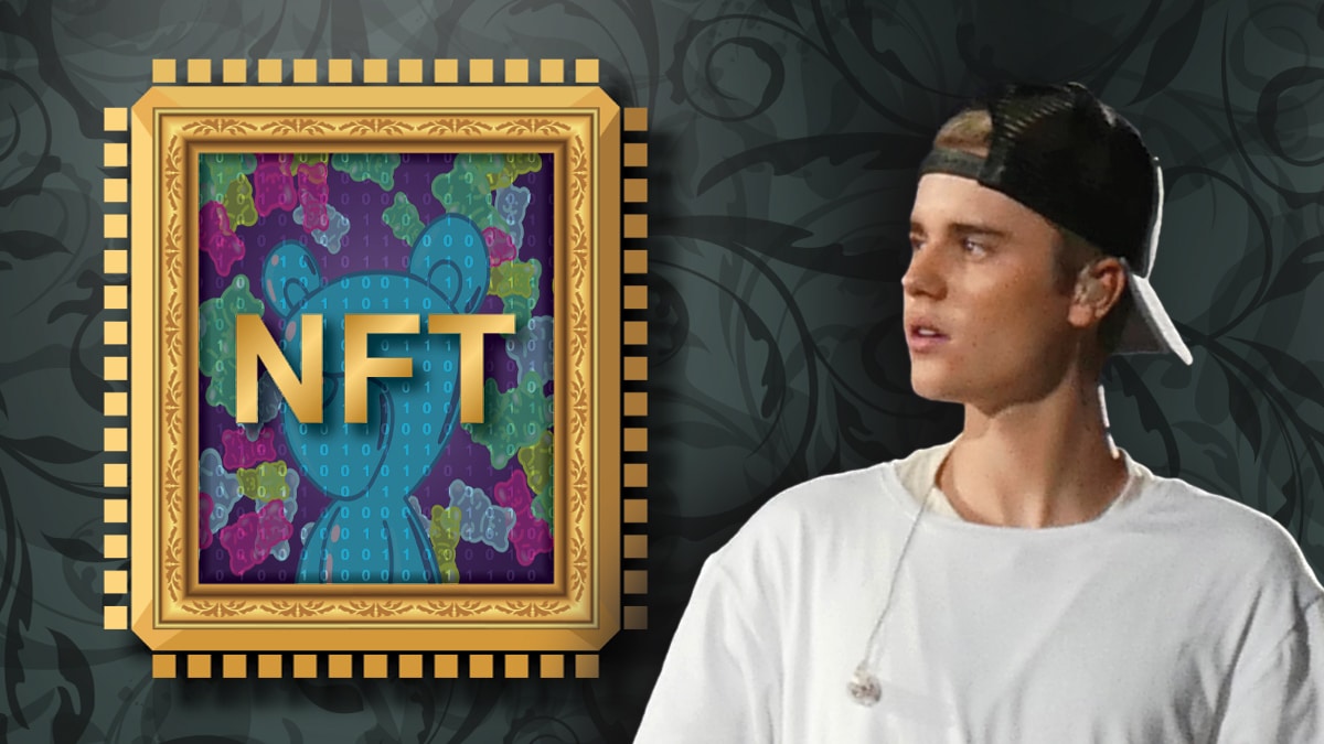 Justin Bieber tendría más de 1.300 NFT comprados