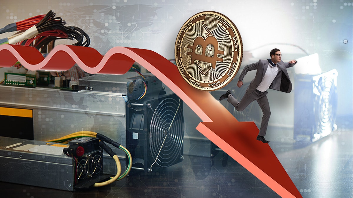 Mineros de Bitcoin hoy ganan 90% menos en tarifas que hace un año