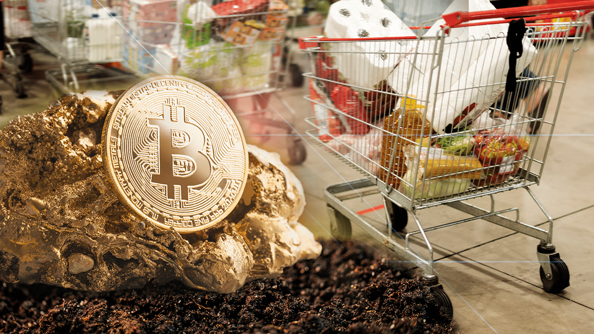 En la guerra la comida tiene más valor que bitcoin y el oro