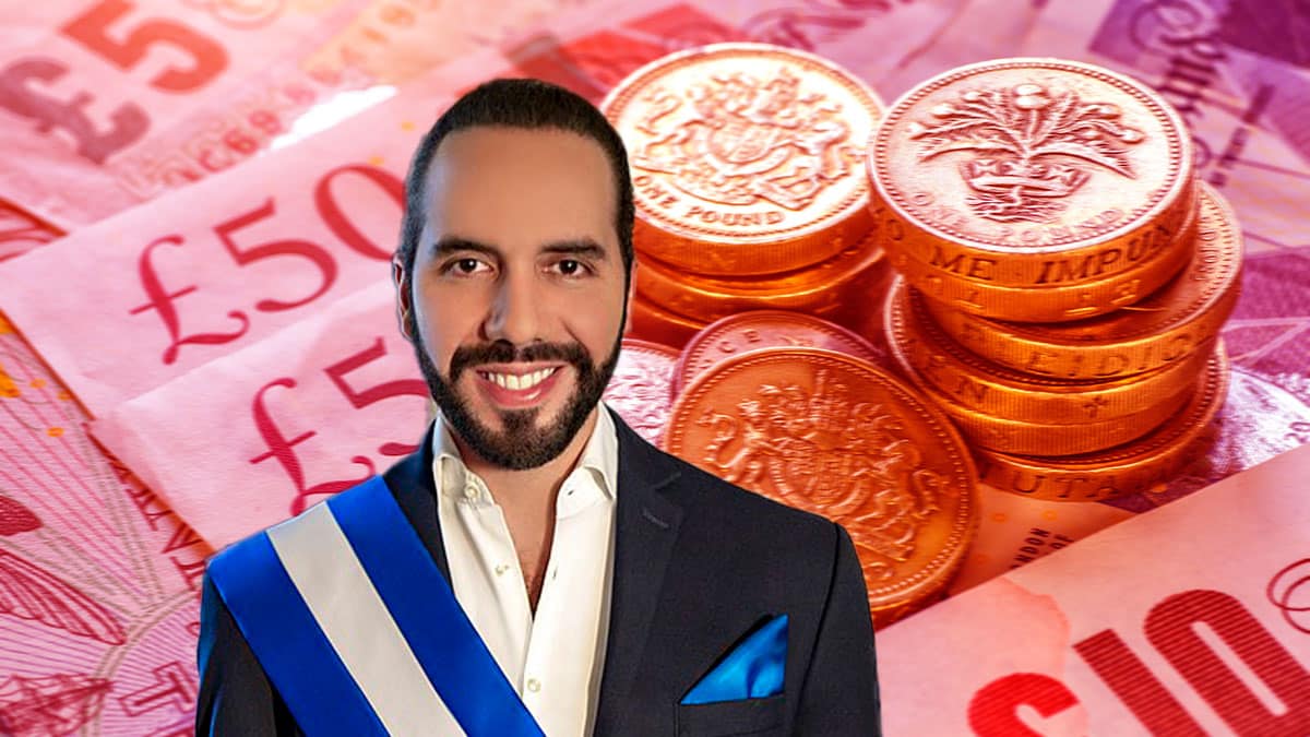 Bukele se burla del Banco de Inglaterra por caída de la libra esterlina