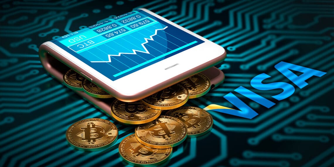 Visa da el primer paso para crear su propia wallet de bitcoin