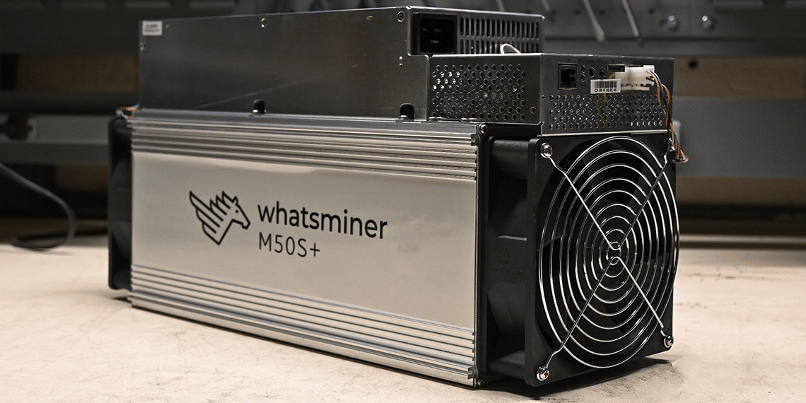 Nuevo minero ASIC de Bitcoin es puesto a prueba: el Whatsminer M50S+