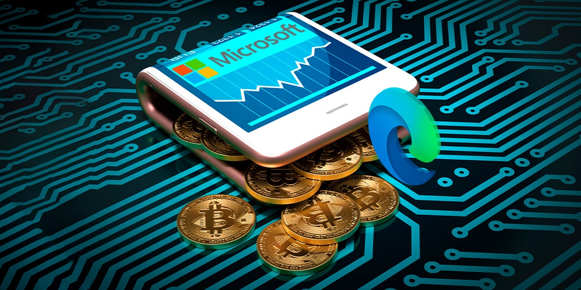 Microsoft desarrolla una wallet de criptomonedas integrada a Edge