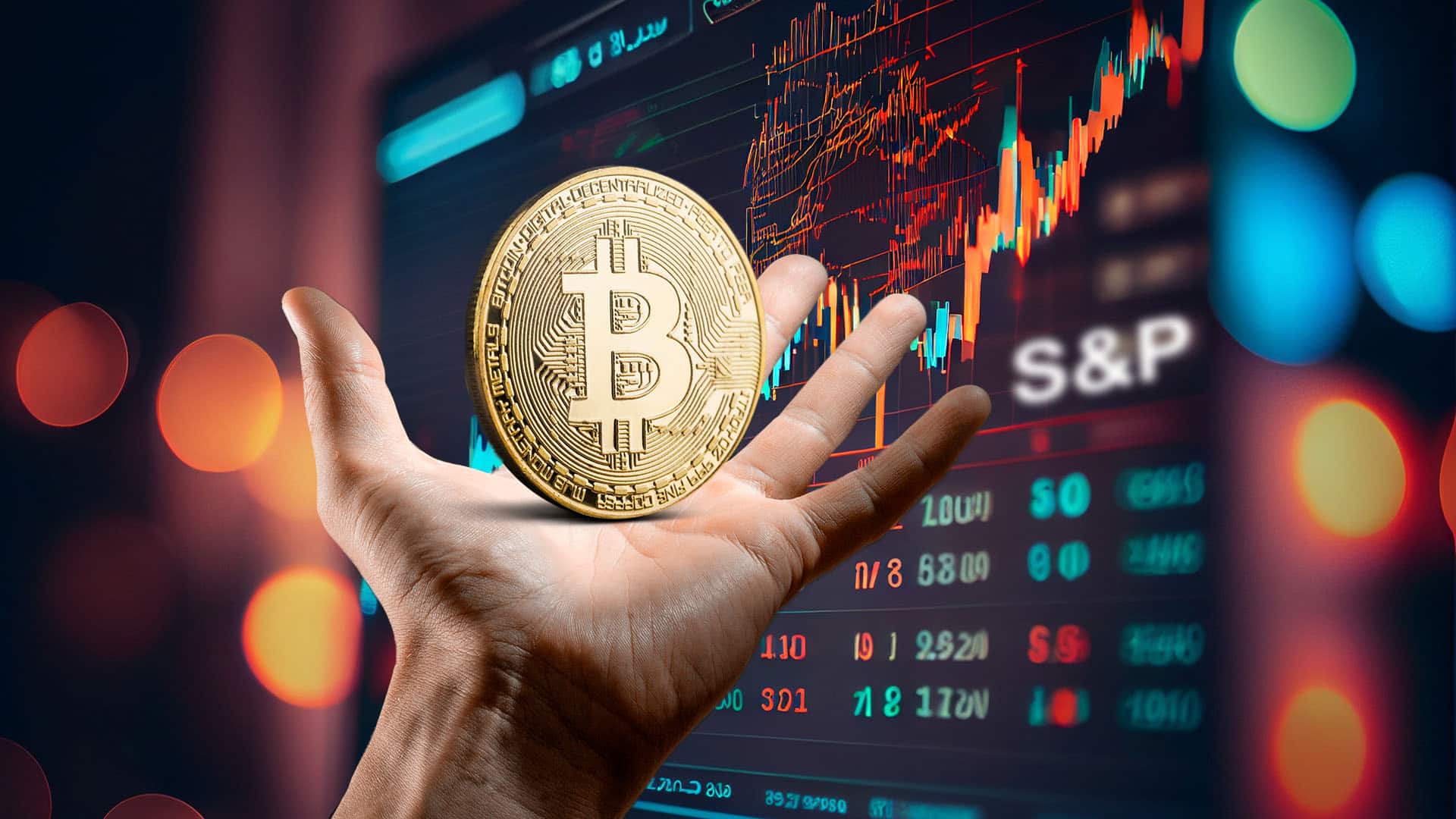 Mercados al día: bitcoin se desacopla de las acciones y crece la demanda institucional