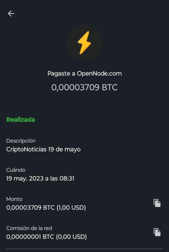 Muun reactiva pagos con bitcoin mediante la red Lightning