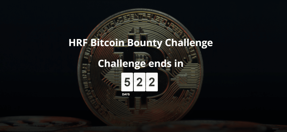 HRF 向解决这些挑战的人奖励 20 比特币 - 0x资讯