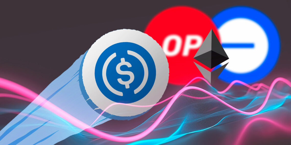 USDC llega a Optimism y Base, segundas capas de Ethereum