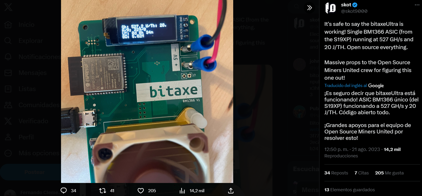 Bitcoin Merch - Bitaxe Hex 702 Bitcoin Miner 4.8th/s Free Bitcoin ...