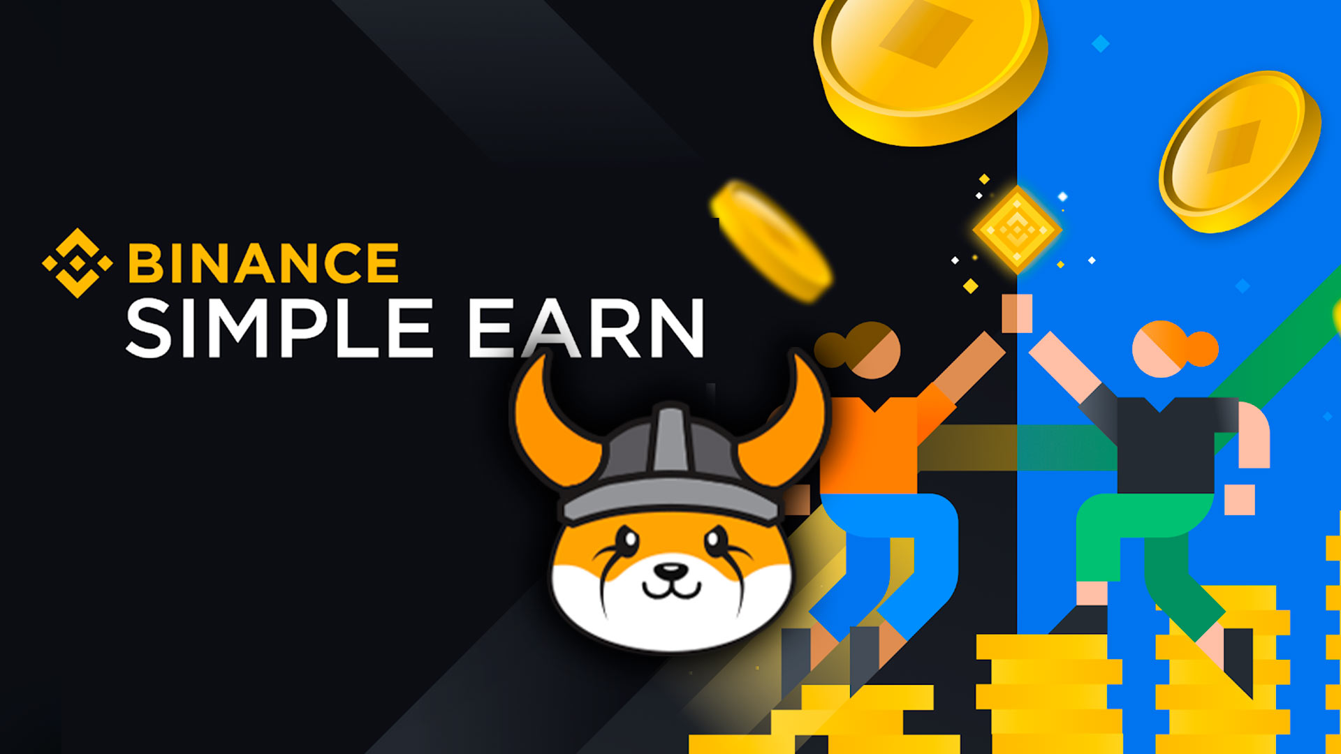 Binance lanza Earn simple de la criptomoneda Floki Inu