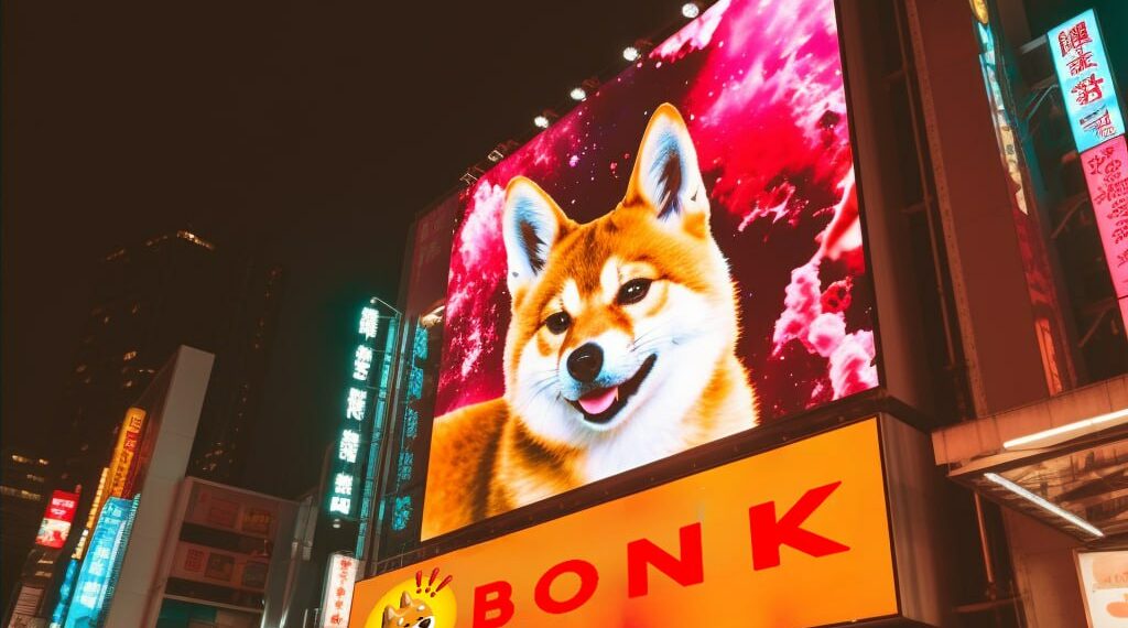 BONK, la criptomoneda meme de Solana, vuelve a brillar