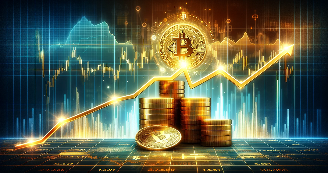 El oro llegó a su máximo histórico; bitcoin a su máximo anual
