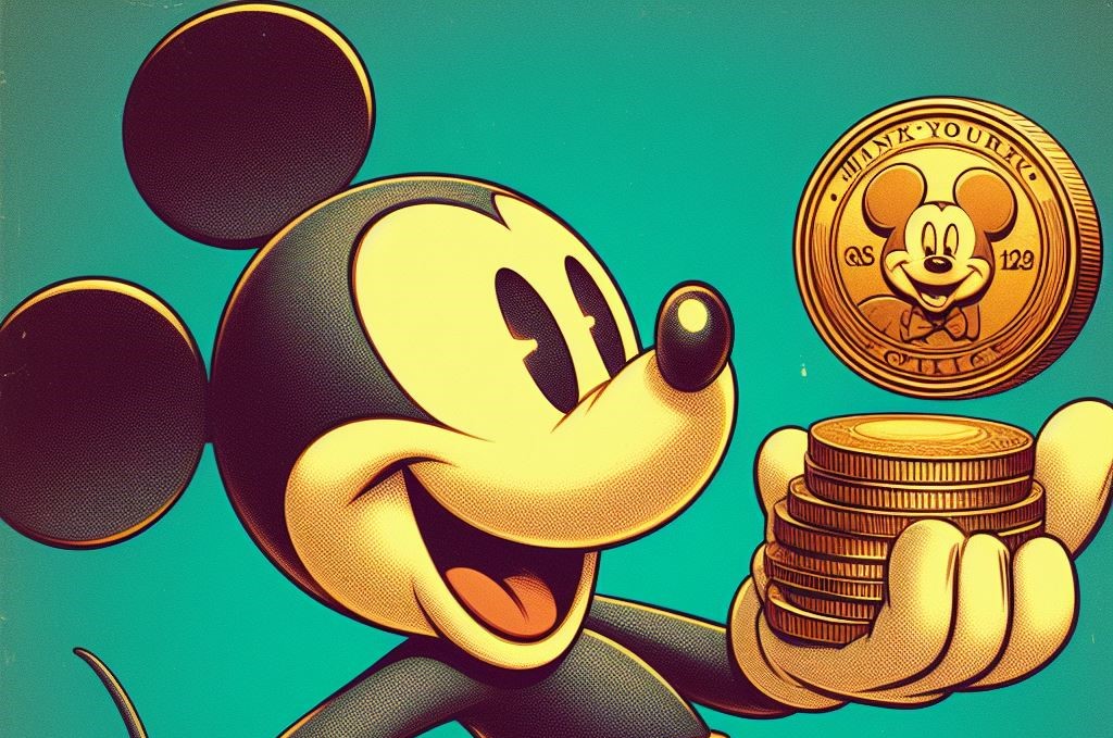 Mickey Mouse ya no es de Disney y sus tokens se disparan
