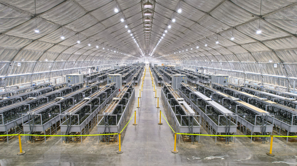 Comienza la construcción de la granja de minería de Bitcoin más grande del mundo