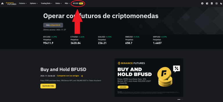 ¿Cómo invertir en BFUSD, el nuevo "dólar digital" de Binance que paga intereses?