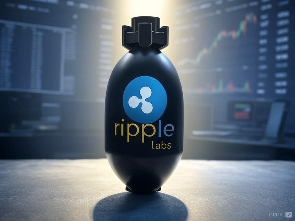 "Ripple dejó caer una bomba"