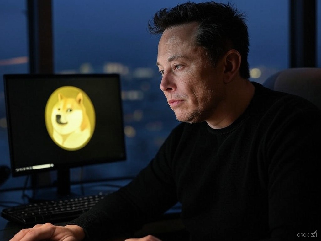 DOGE repunta tras aparecer como logo del nuevo Departamento de Elon Musk