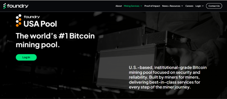 ¿Qué es Foundry y cómo se relaciona con la minería?