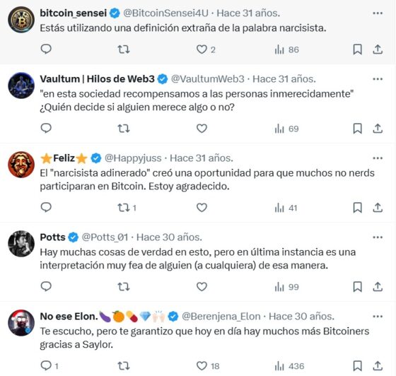 "Bitcoin no tiene nada que ver con Michael Saylor"