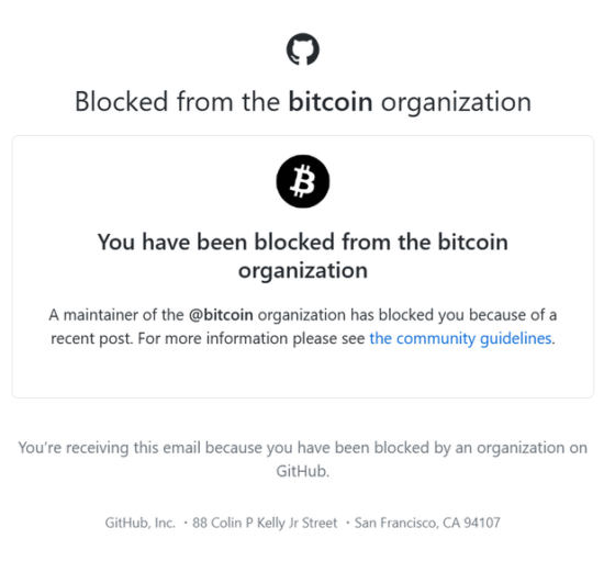 "Guerra de nodos" de Bitcoin se cobra a un desarrollador