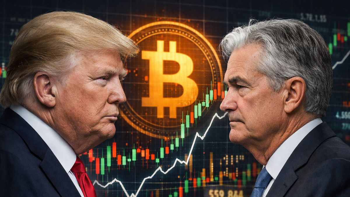 ¿Por qué la pelea entre Trump y la FED cambió el sentimiento sobre bitcoin?